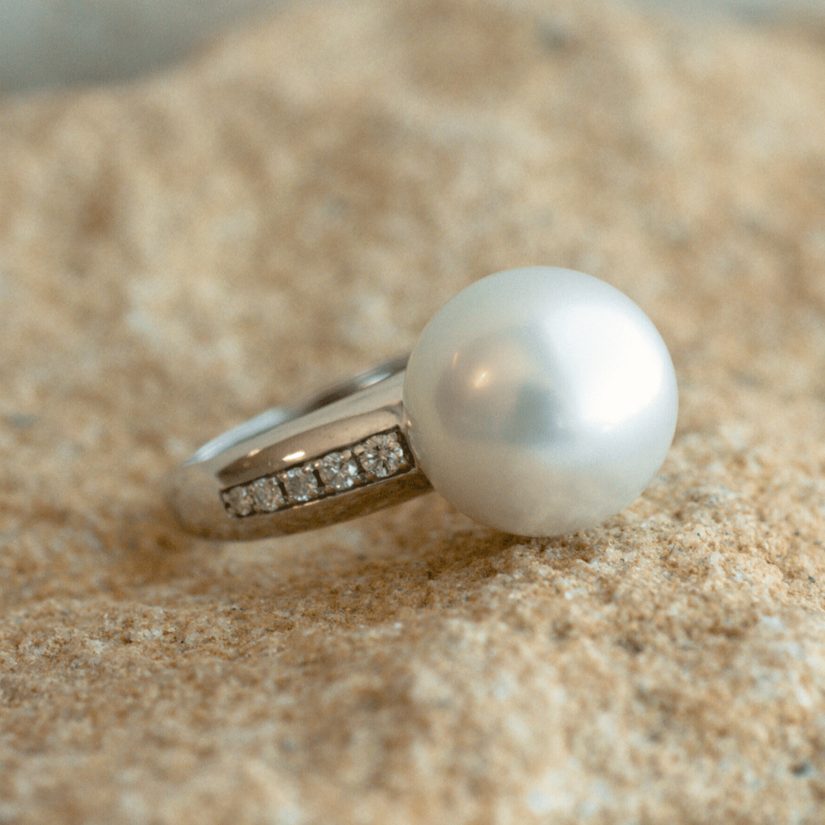Mojo Pearl Ring | South Sea Round Pearl | Pearls of Australia